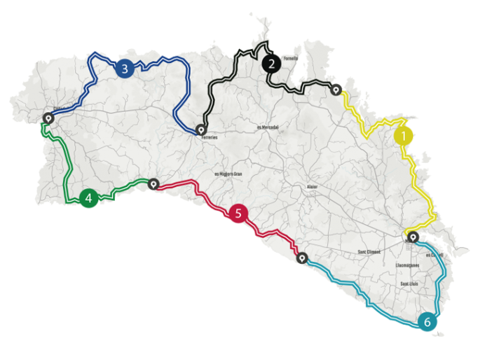 MTB in Menorca 6 stages | Camí de Cavalls 360º