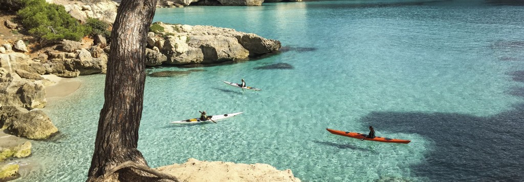 Sea kayaking tour around Menorca | Menorca Kayak 360º